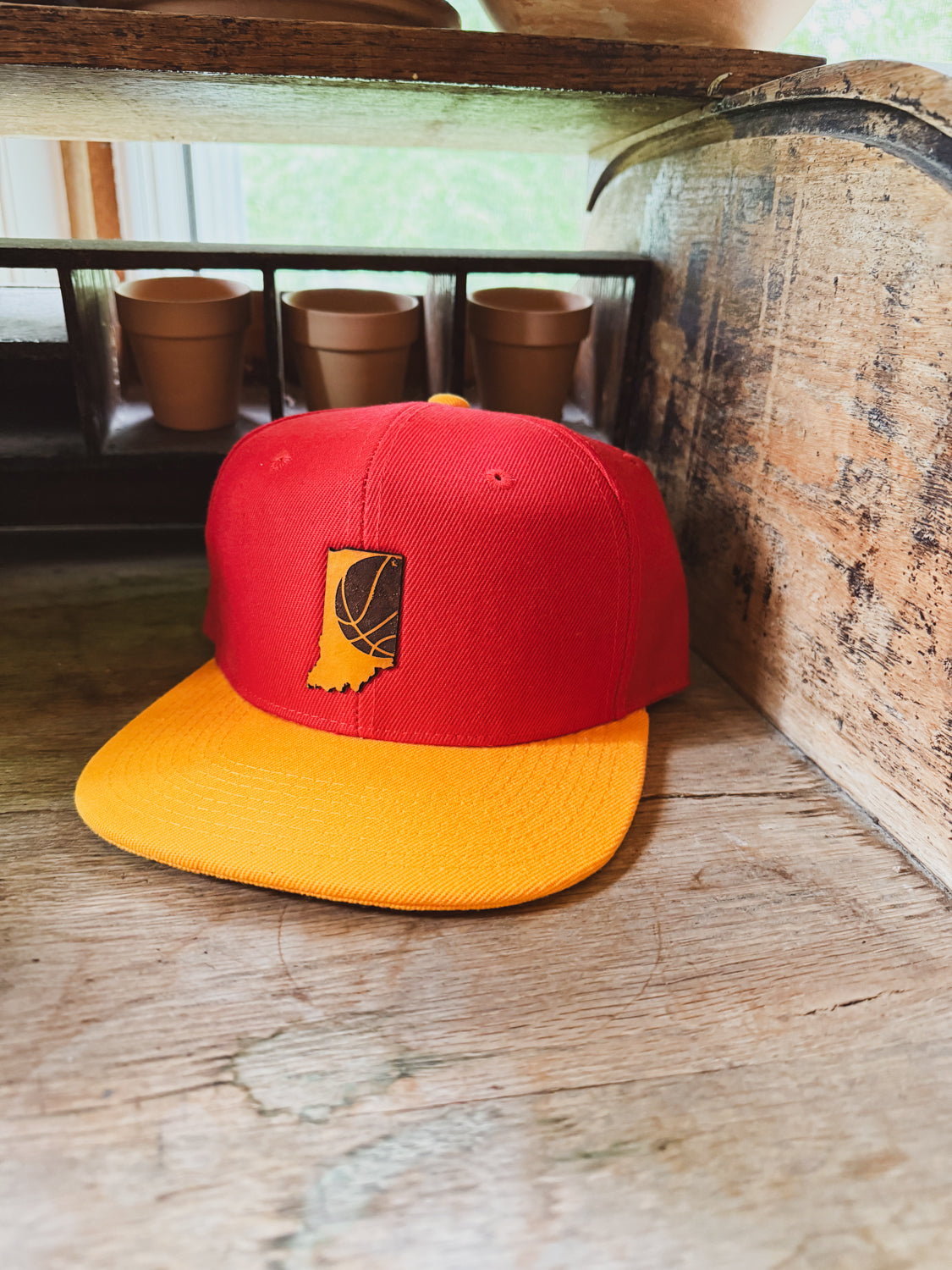 Indiana Basketball Red & Gold Hat - Adult – Left Grain